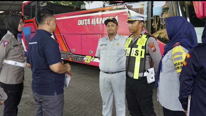 Rampcheck Bus di Terminal, Jasa Raharja Dukung Upaya Peningkatan ...